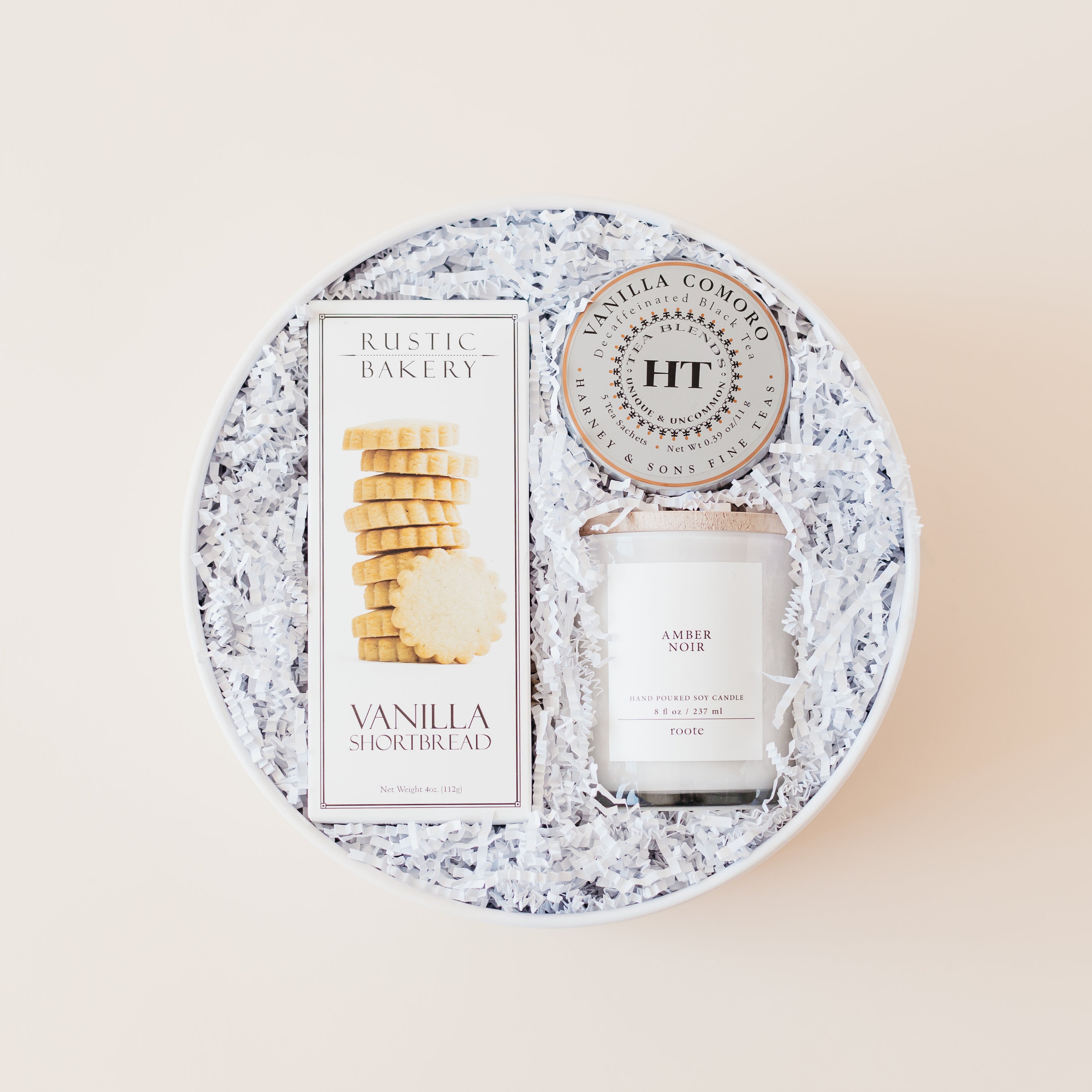 Tea + Tranquility Gift Box | Relaxation Tea + Candle Gift | L + P ...